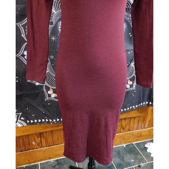 Bozzolo | Dresses | Bozzolo Burgundy Bodycon Dress | Poshmark